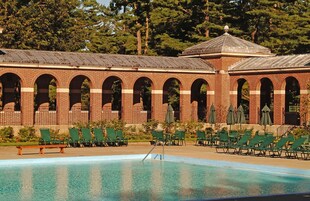 Piscina exterior sazonal 