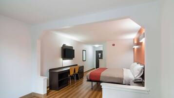 Wi-fi grátis, despertadores, roupa de cama fornecida