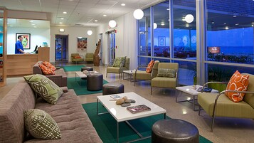 Sala de estar do lobby