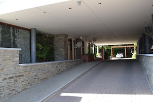 Entrada do alojamento