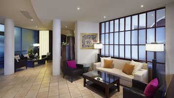 Sala de estar do lobby