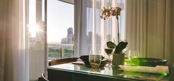 Suite, 1 quarto, Vista para a cidade | Vista do quarto