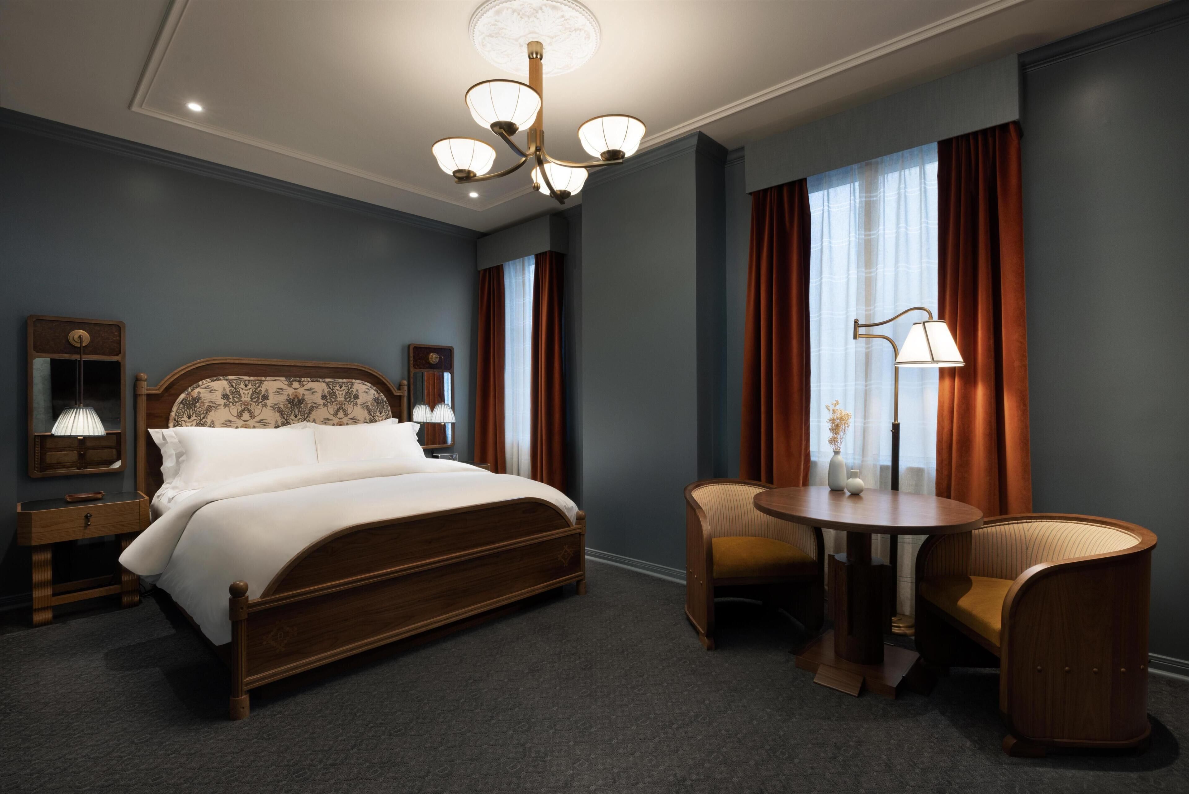 Roupa hipoalergénica, camas de colchão pillowtop, minibar 