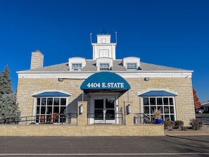 Fachada da propriedade