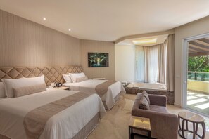 Three-Bedroom Villa with Golf Course View | Roupa de alta qualidade, edredões de penas 