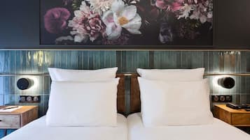 Quarto clássico, 2 camas de solteiro | Roupas de cama premium, camas com colchões pillow-top