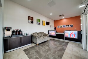 Sala de estar do lobby