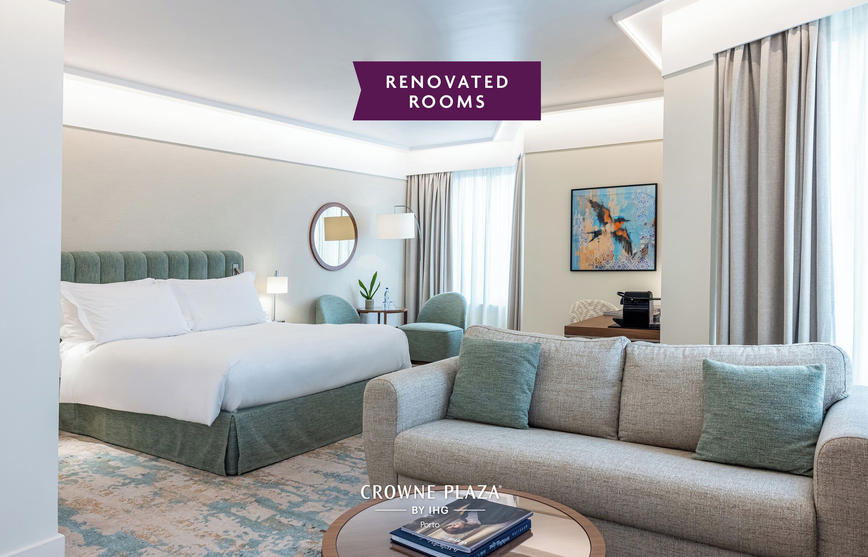 Suite Júnior, 1 cama queen-size, no canto (High Floor) | Roupa de alta qualidade, minibar, cofre com capacidade para portátil 