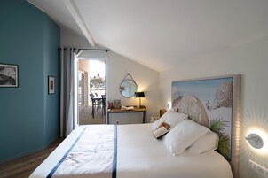 Apartamento Familiar | Roupa de alta qualidade, cofre no quarto, secretária 