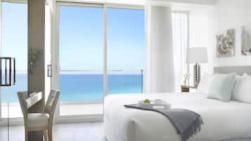 Lençóis de algodão egípcio, roupa de alta qualidade, minibar
