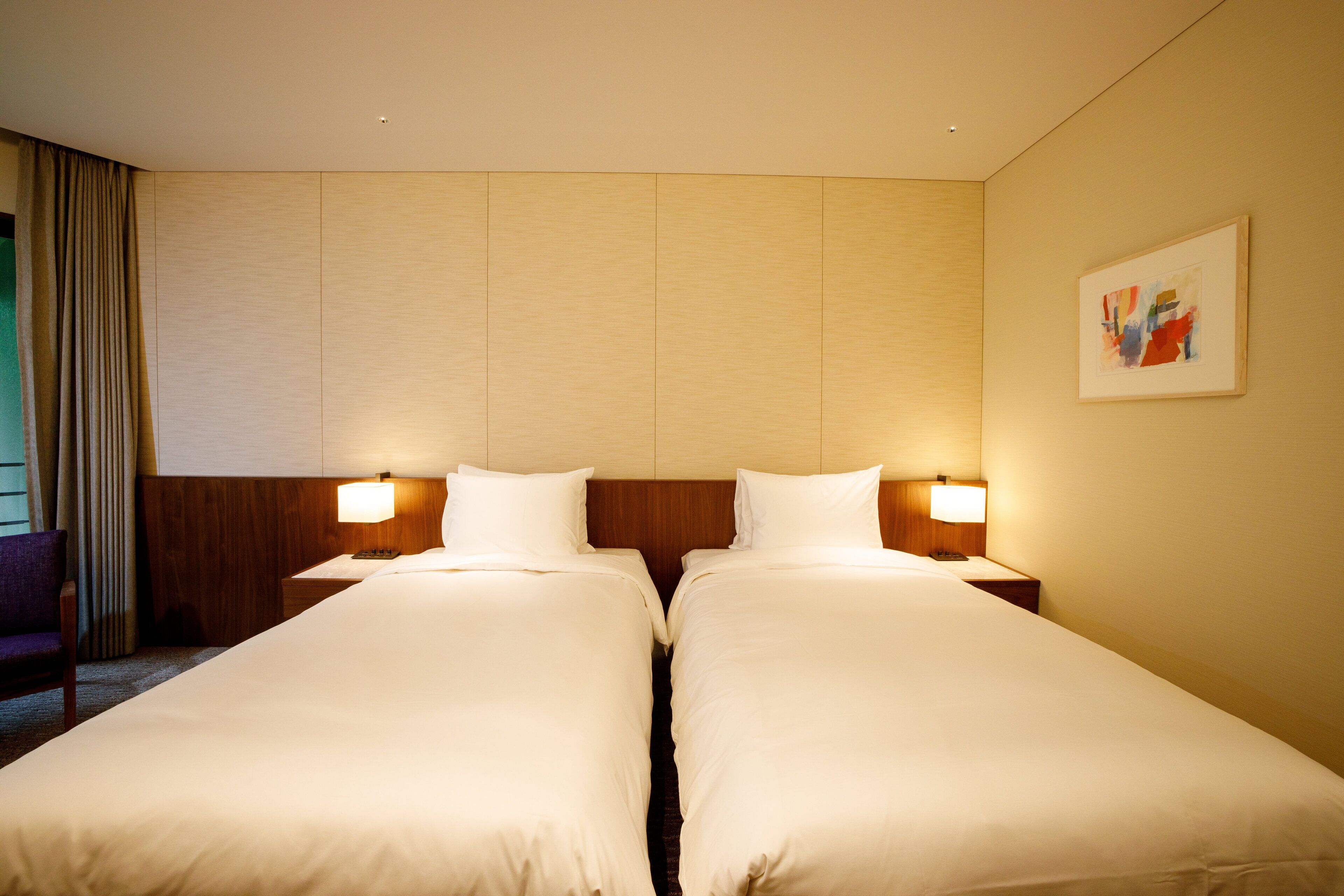 Quarto duplo standard, para não fumantes (2 Single Beds) | Wi-Fi de cortesia, roupa de cama