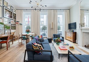 Suite (Sir Paul Smith) | 1 quarto, lençóis de algodão egípcio, roupa de alta qualidade 