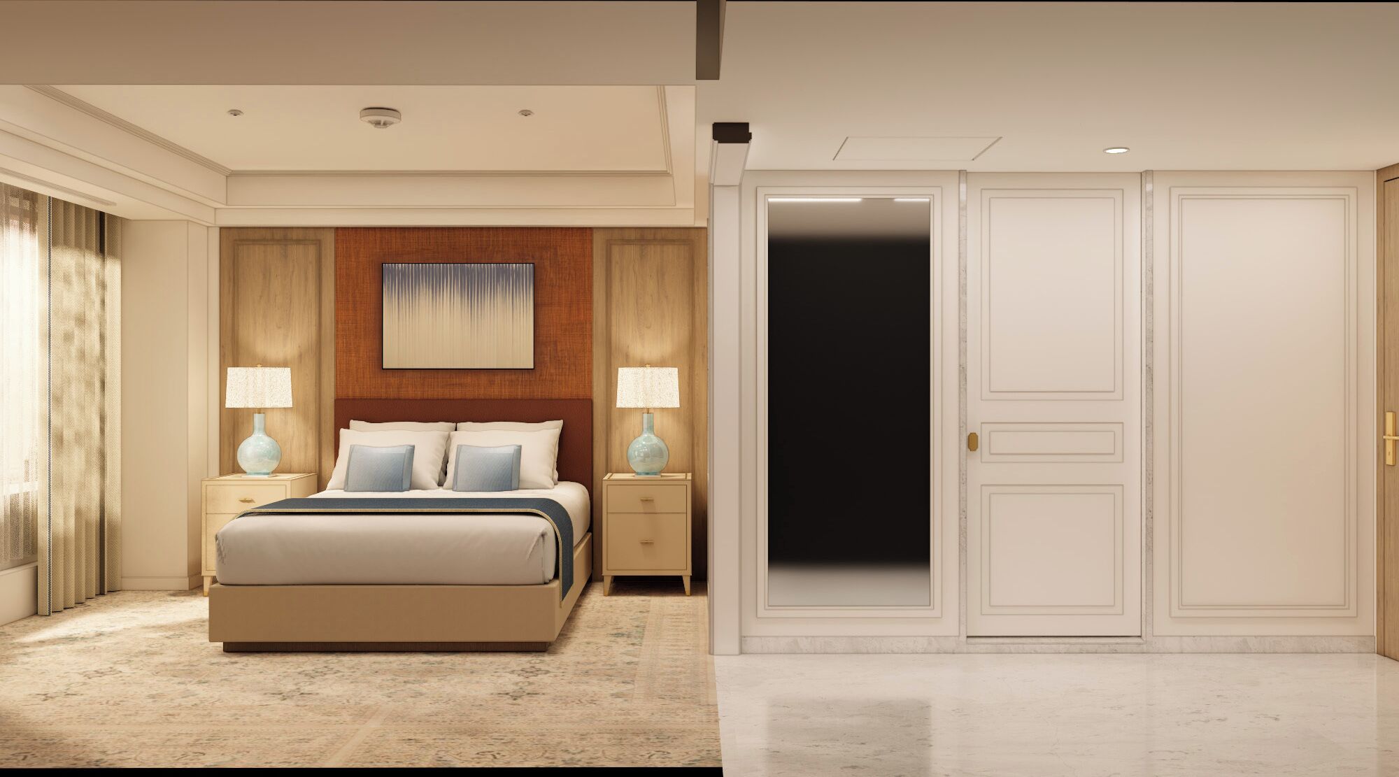 Main Tower Grand Superior Double | Lençóis de algodão egípcio, roupa de alta qualidade, edredões de penas 
