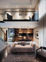 Suite Presidencial, 2 quartos | Cozinha privada | Uma torradeira 