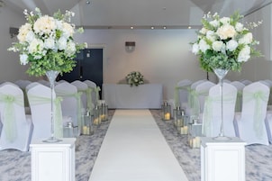 Área interna para casamento