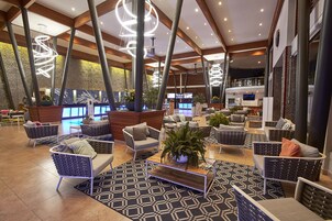 Sala de estar do lobby