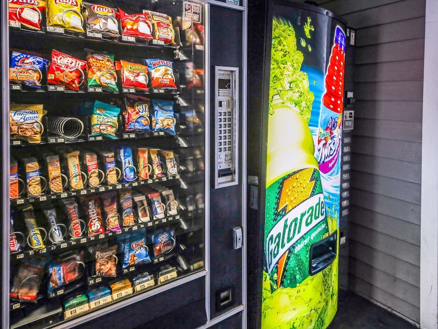 Máquina automática de vendas