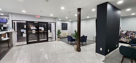 Sala de estar do lobby
