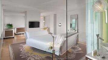 Suite Júnior (Loft) | Roupa de alta qualidade, minibar, cofre no quarto, secretária