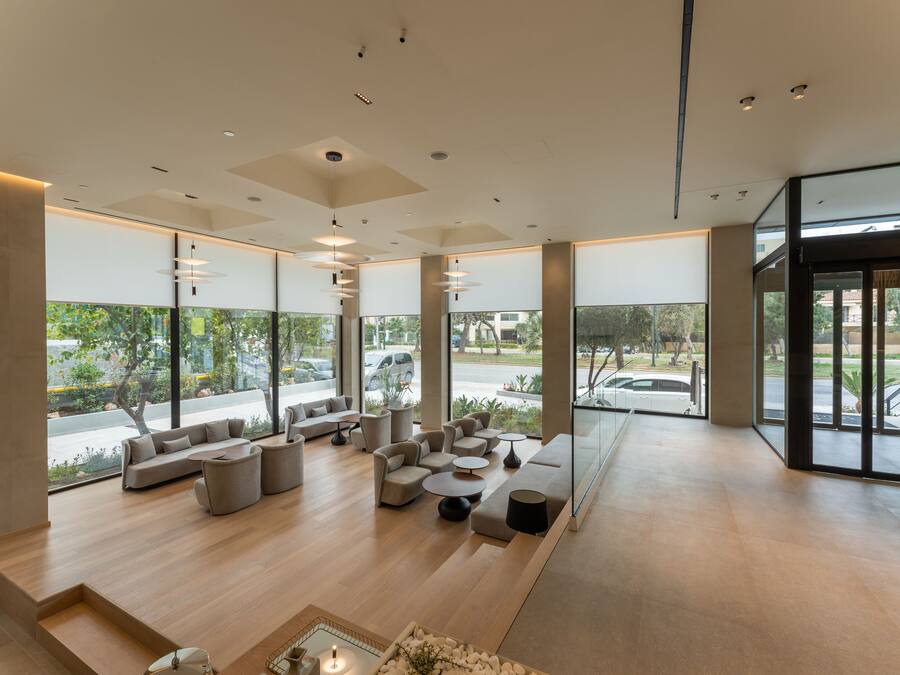 Sala de estar do lobby