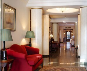 Sala de estar do lobby