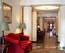 Sala de estar do lobby