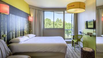 Roupas de cama premium, individualmente mobiliados, escrivaninha