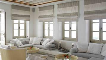 Sala de estar do lobby