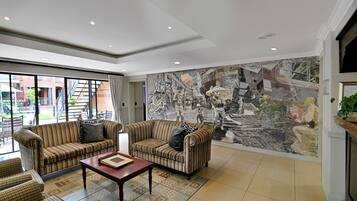 Sala de estar do lobby