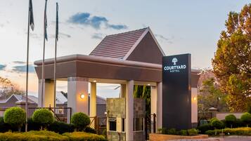 Entrada do alojamento