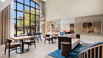 Sala de estar do lobby