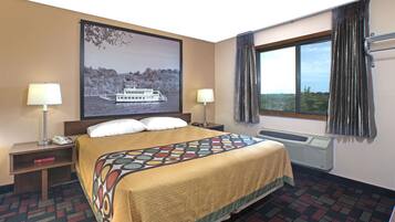 Suite-Estúdio Deluxe, 1 cama king-size, não fumadores | Secretária, berços/camas para crianças grátis, camas desdobráveis