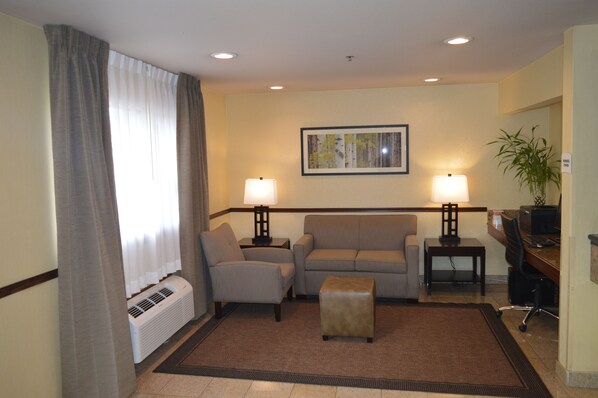 Sala de estar do lobby