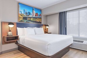 Suite, 1 cama king-size, não fumadores | Roupa de alta qualidade, secretária 