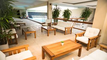 Sala de estar do lobby