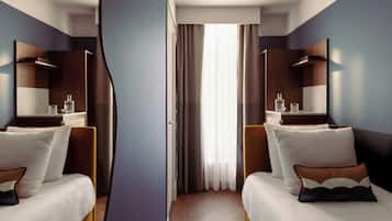 Quarto Comfort, 1 cama individual | Roupa hipoalergénica, cofre no quarto, secretária