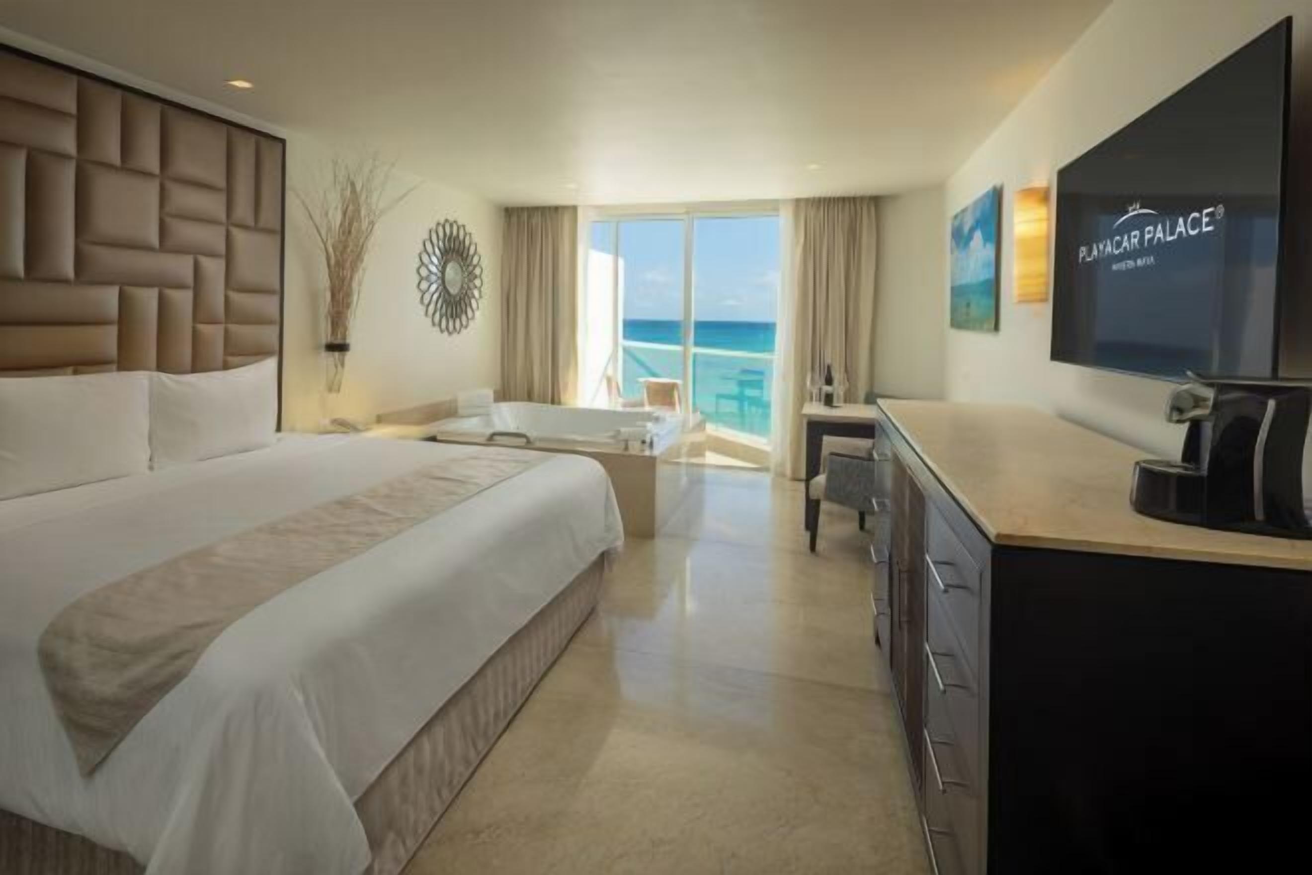 Roupa de alta qualidade, minibar grátis 