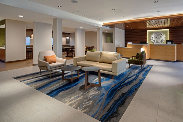 Sala de estar do lobby