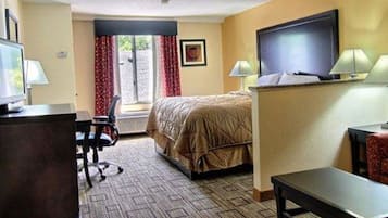 Quarto Standard, 1 cama king-size, não fumadores | Ferro/tábua de engomar, berços/camas para crianças, camas desdobráveis