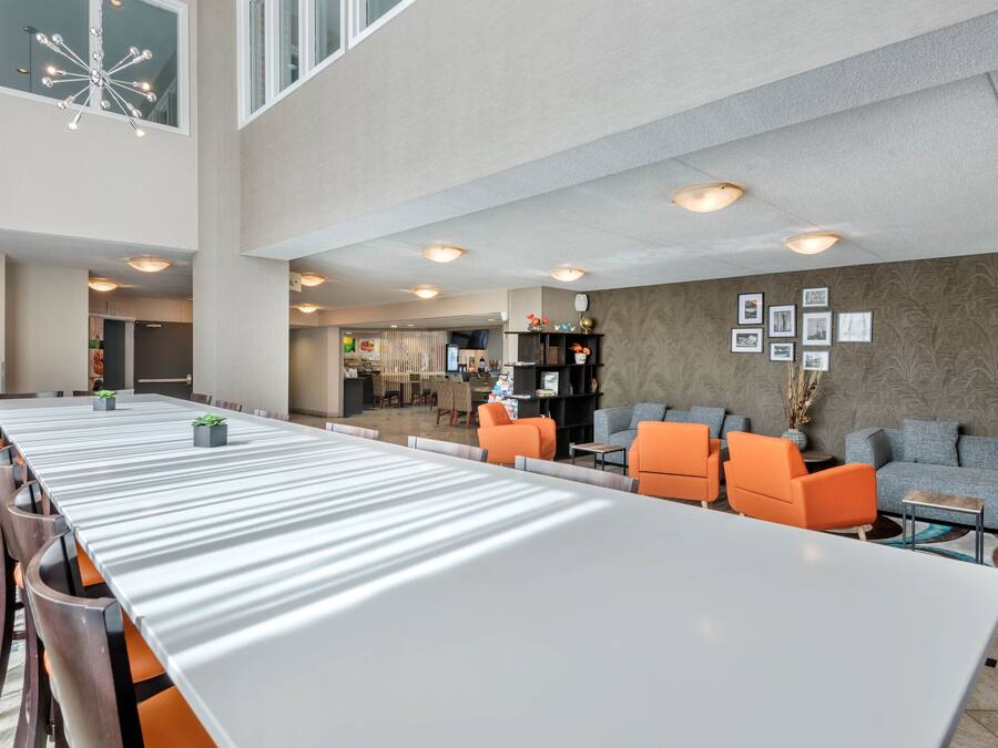 Sala de estar do lobby