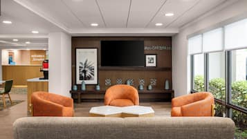 Sala de estar do lobby