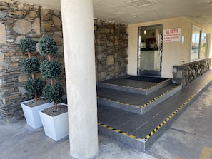 Entrada do alojamento