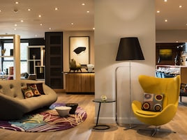Sala de estar do lobby