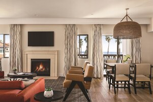 Televisor de 55 polegadas com canais por cabo 