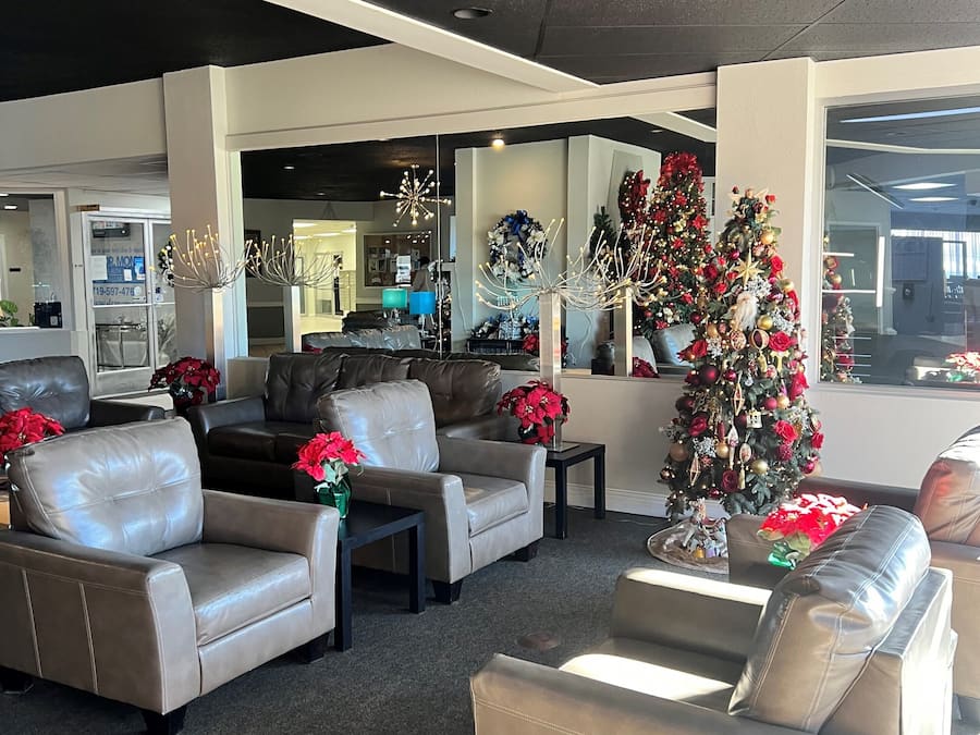 Sala de estar do lobby