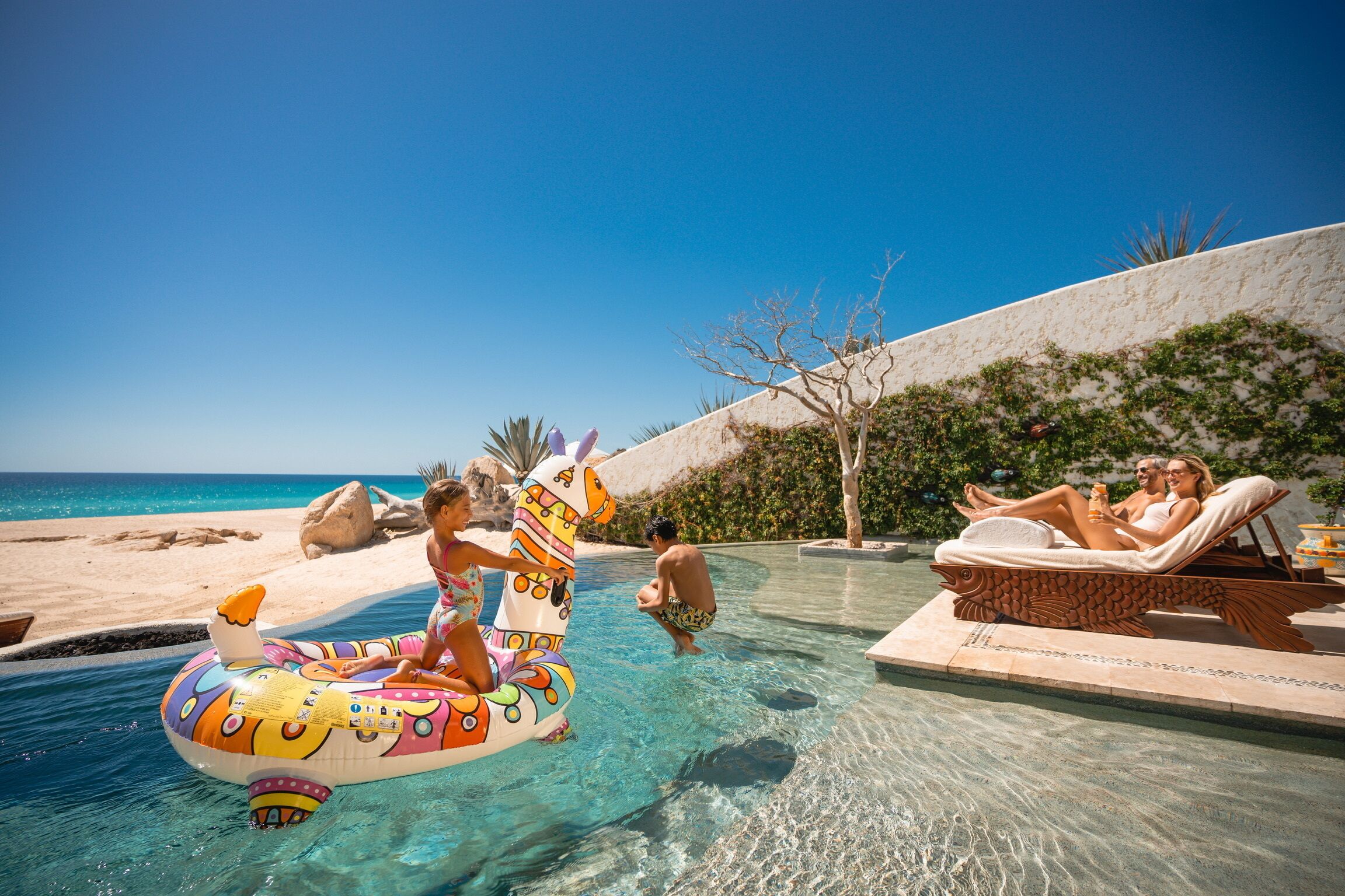 Two Bedroom Beachfront Signature Villa | Vista para praia/oceano