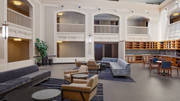 Sala de estar do lobby