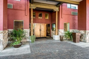 Entrada do alojamento