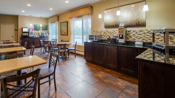 Café da manhã continental grátis