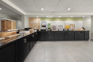Café da manhã continental grátis todos os dias